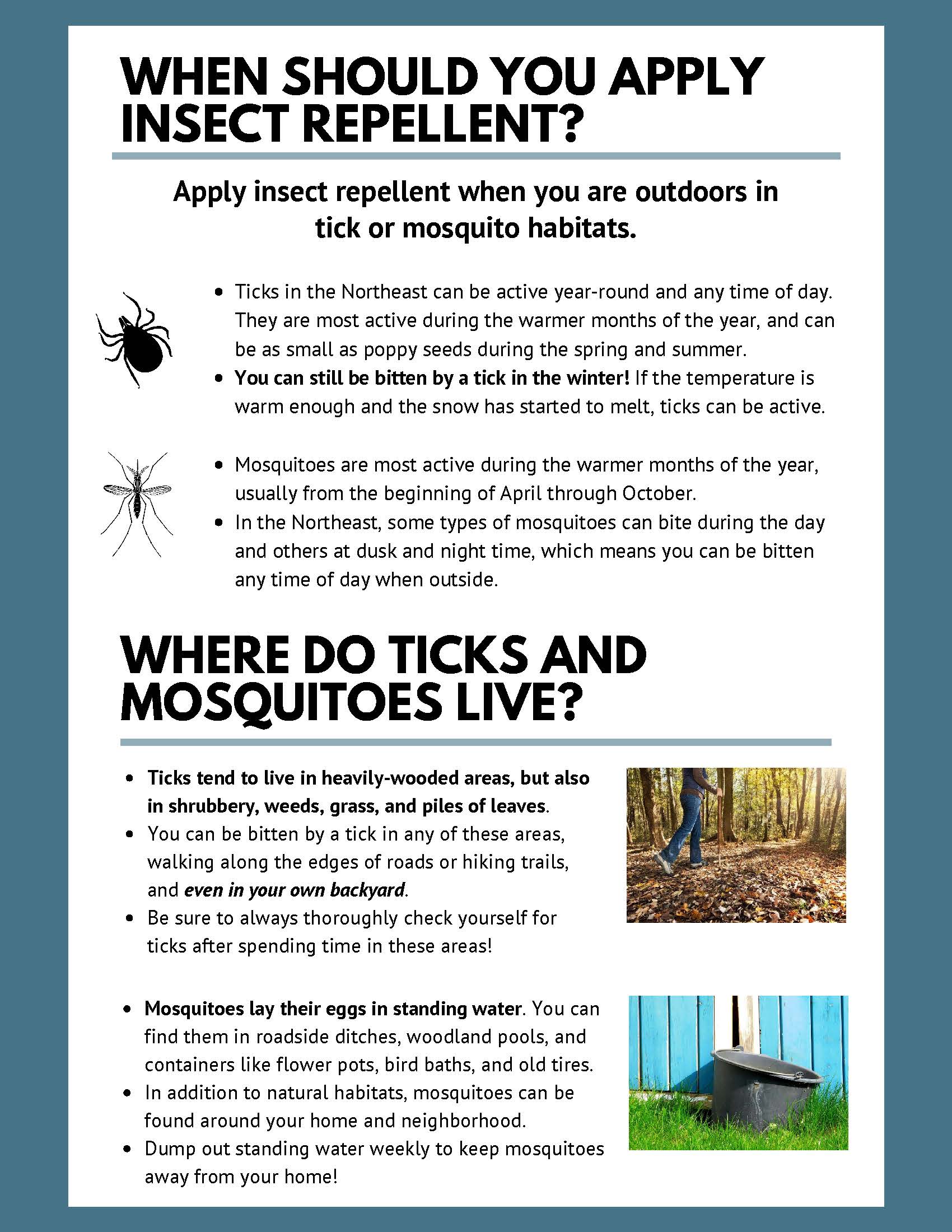 Insect Repellent Essentials – East Shore District Health Department